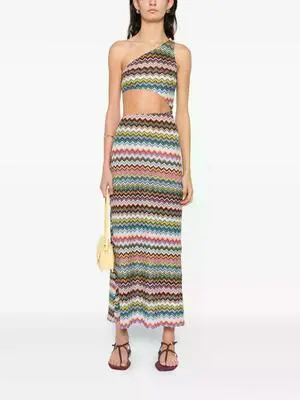 Missoni One-shoulder Midi Dress