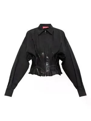 DIESEL® Zip Pleated Jacket