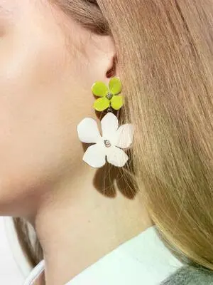 Marni Floral Drop Earrings