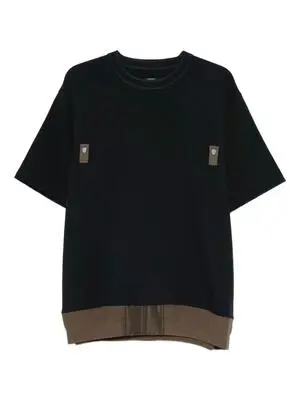 Sacai Patch-appliqué T-shirt