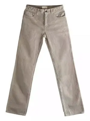 THE ROW Corduroy-effect Trousers - Neutrals