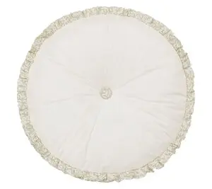 MODERN HEIRLOOM Harper Embroidered Round Pillow
