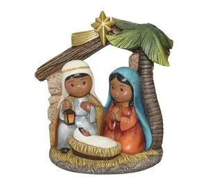 RC HOME DECOR 6' Holy Family Nativity Scene Fig Urine - One-color