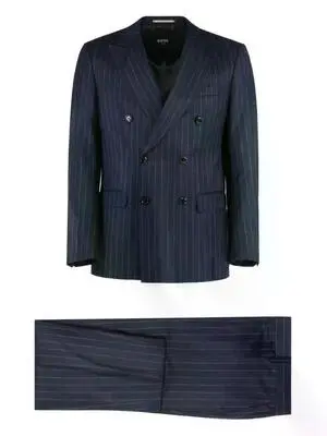 Men's Navy Double Breasted Suits