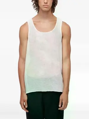 OSKLEN Semi-sheer Tank Top