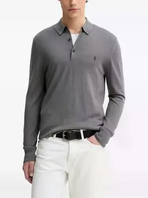 ALLSAINTS Mode Button Logo Polo Shirt