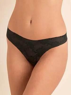 Victoria's Secret Adore Me Remy Thong Panty - Black