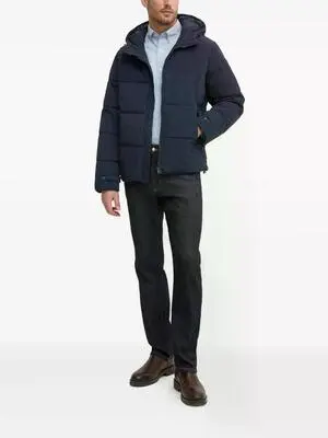 BENETTON Hooded Padded Jacket - Blue