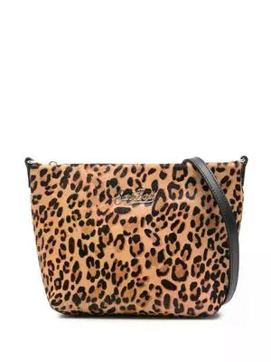 MC2 SAINT BARTH Aline Brushed Leather Shoulder Bag