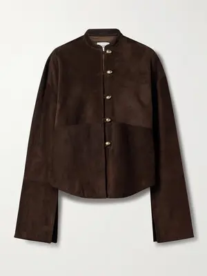 Women's Paneled Suede Jackets