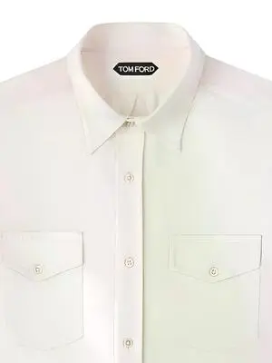 TOM FORD Button-down Silk Shirt