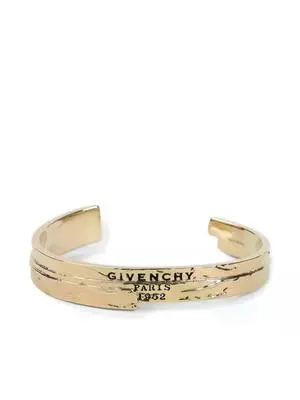 Givenchy Logo Cuff Bracelet - Gold