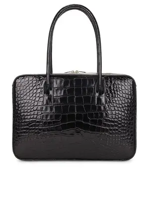 Saint Laurent Slp Bauletto Lizard Bag