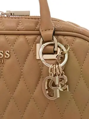 Guess Quilted Charm Tote Bag - Neutrals