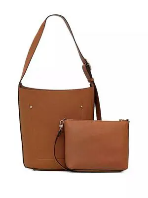 Guess Meridian Ii Shoulder Bag - Brown