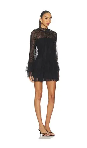 MORE TO COME Olisa Mini Dress - Black