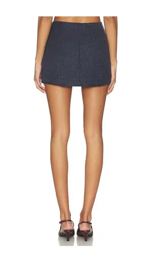 MORE TO COME Fawm Mini Skirt - Navy