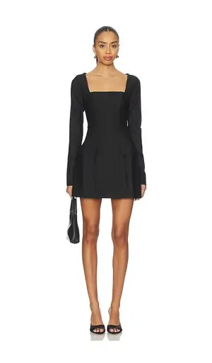 MORE TO COME Fenna Mini Dress - Black