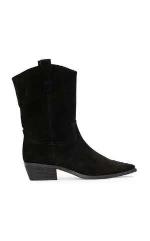 BLACK SUEDE STUDIO Casey Suede Boots - Black
