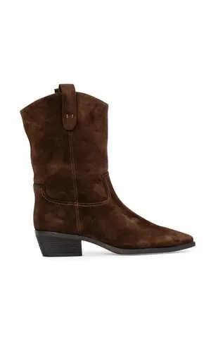BLACK SUEDE STUDIO Casey Suede Boots - Brown