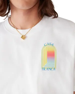 Casablanca L'arche Short Sleeve T-shirt - Multicolor
