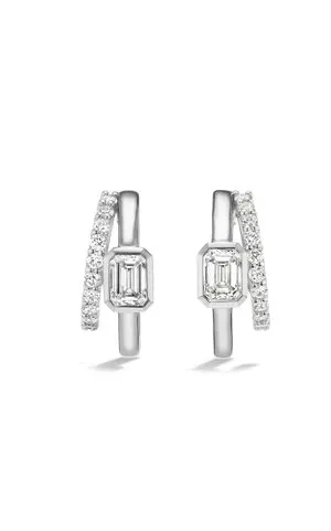 FIAMETTA 14k White Gold Diamond Earrings