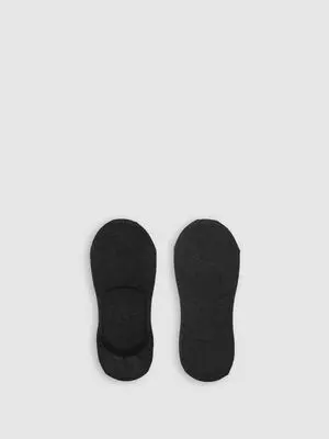 REISS Rafi Cotton-blend Loafer Socks - Charcoal