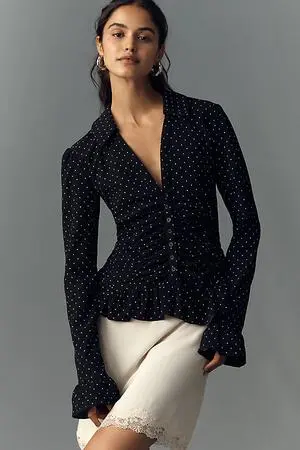 Maeve V Neck Blouses