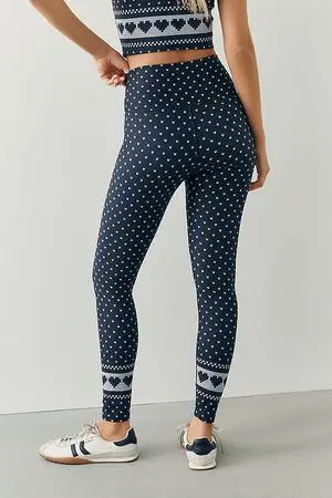 Beach Riot Piper Legggs - Black Pattern