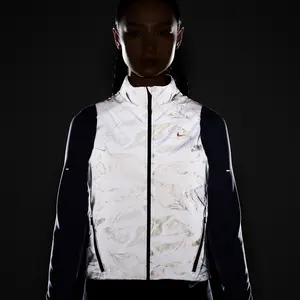 Nike Swift Therma-fit Adv Reflective Running Vest - Grey