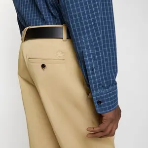 Burberry Cotton Twill Chinos - Hamper Beige