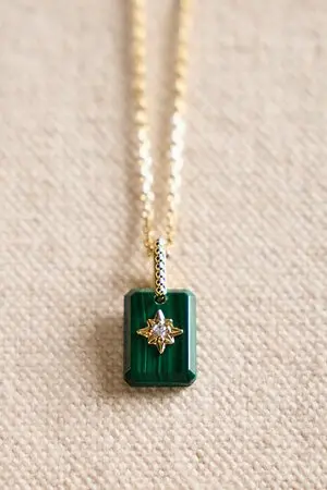 LOCAL ECLECTIC Fp X Manifestation Necklace - Malachite