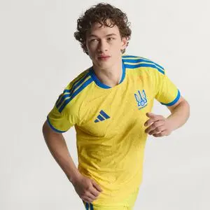 Adidas Ukraine 26 Home Authentic Jersey