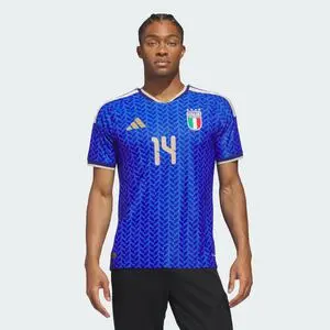 Adidas Italy 26 Home Authentic Jersey - Bold Blue / Soccr-ity-2w7