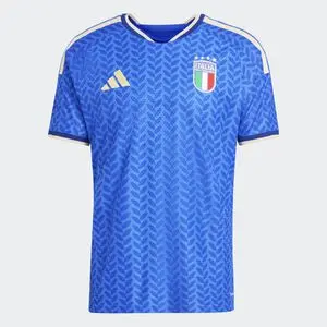 Adidas Italy 26 Home Authentic Jersey - Bold Blue