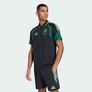 Adidas Mexico 26 Tiro Polo Shirt - Black