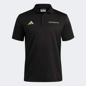 Adidas Washington Huskies Coaches Ottoman Polo