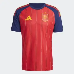 Adidas Spain 26 Home Authentic Jersey - Vivid Red