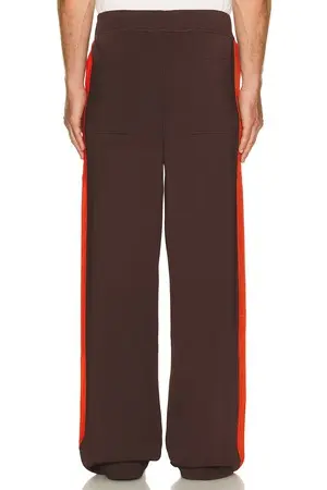 WALES BONNER Tide Track Pant - Brown