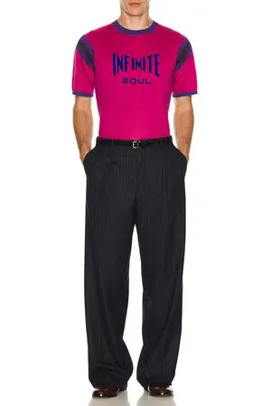 WALES BONNER Soul Tee In Pink