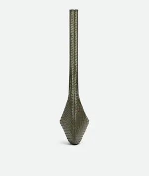 Bottega Veneta Intrecciato Nappa Fluffy Cross-body Bag - Crocodile