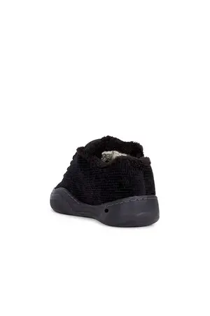 ERL Corduroy Vamp Sneakers - Black