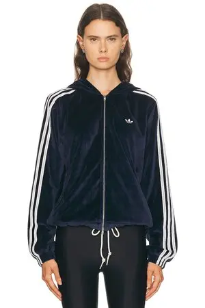 WALES BONNER X ADIDAS Velour Track Jacket