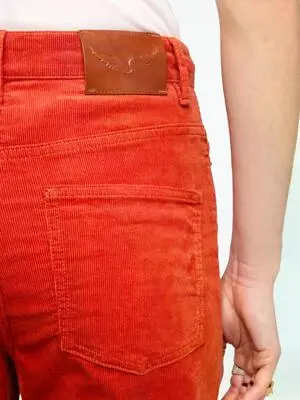 Zadig&Voltaire Evy Corduroy Trousers - Red