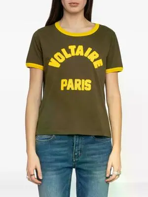 Zadig&Voltaire Alys T-shirt - Green