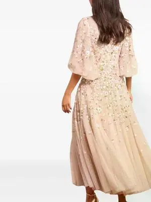 NEEDLE & THREAD Sylvia Rose Midi Dress