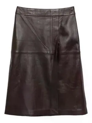 JOSEPH Sèvres Nappa Leather Skirt