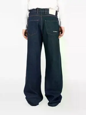 SOCIETE ANONYME Cotton Wide Leg Jeans