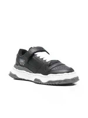 Mihara Yasuhiro Touch-strap Leather Sneakers