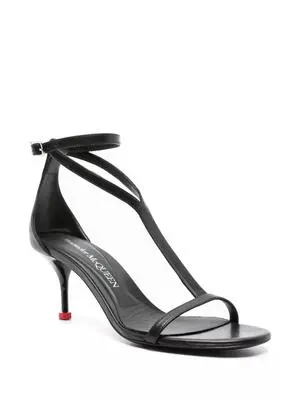 Alexander McQueen Harness Leather Sandals